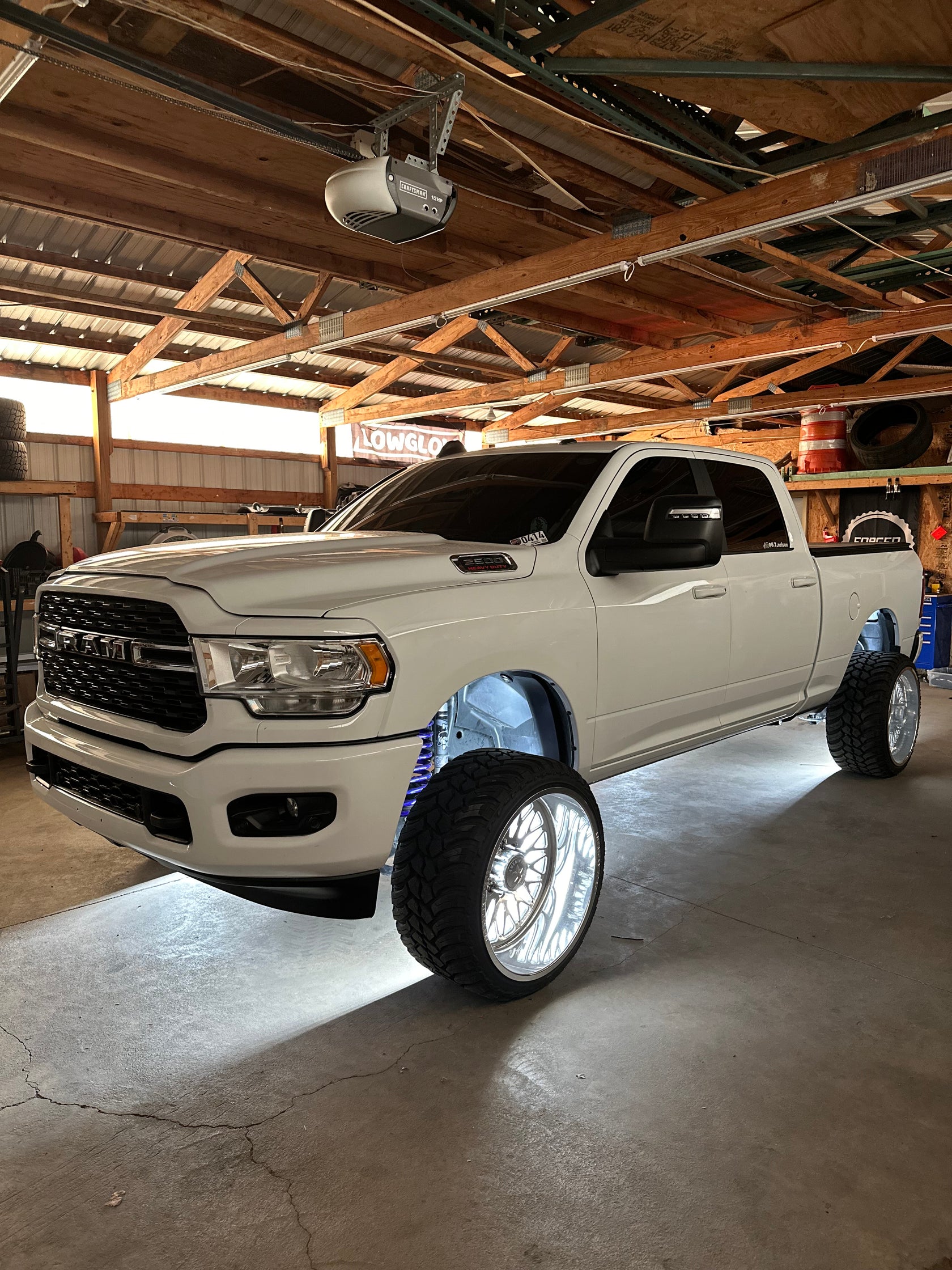 5 Row Pure White Wheel Lights – Forged LEDs