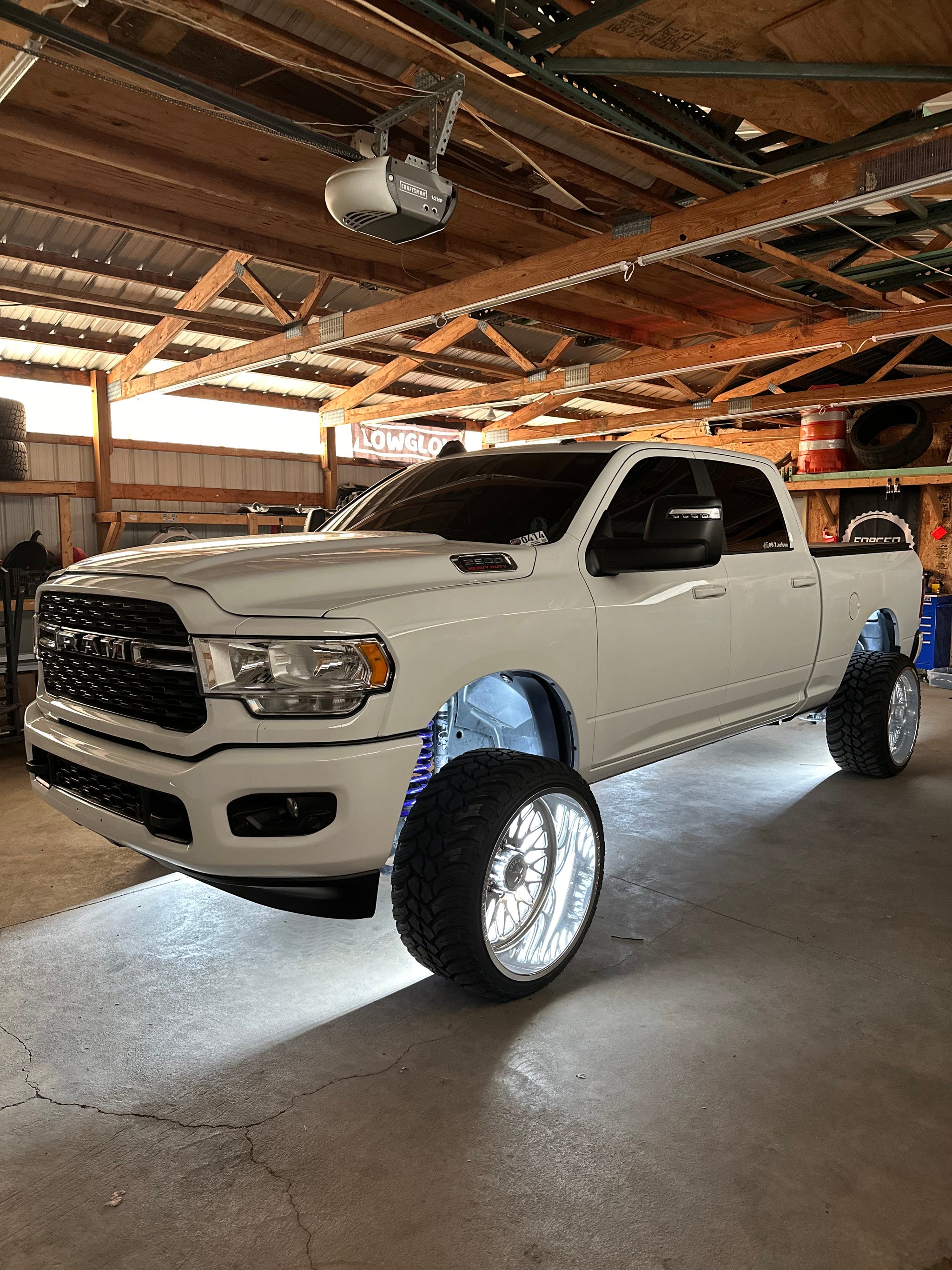 5 Row Pure White Wheel Lights – Forged LEDs