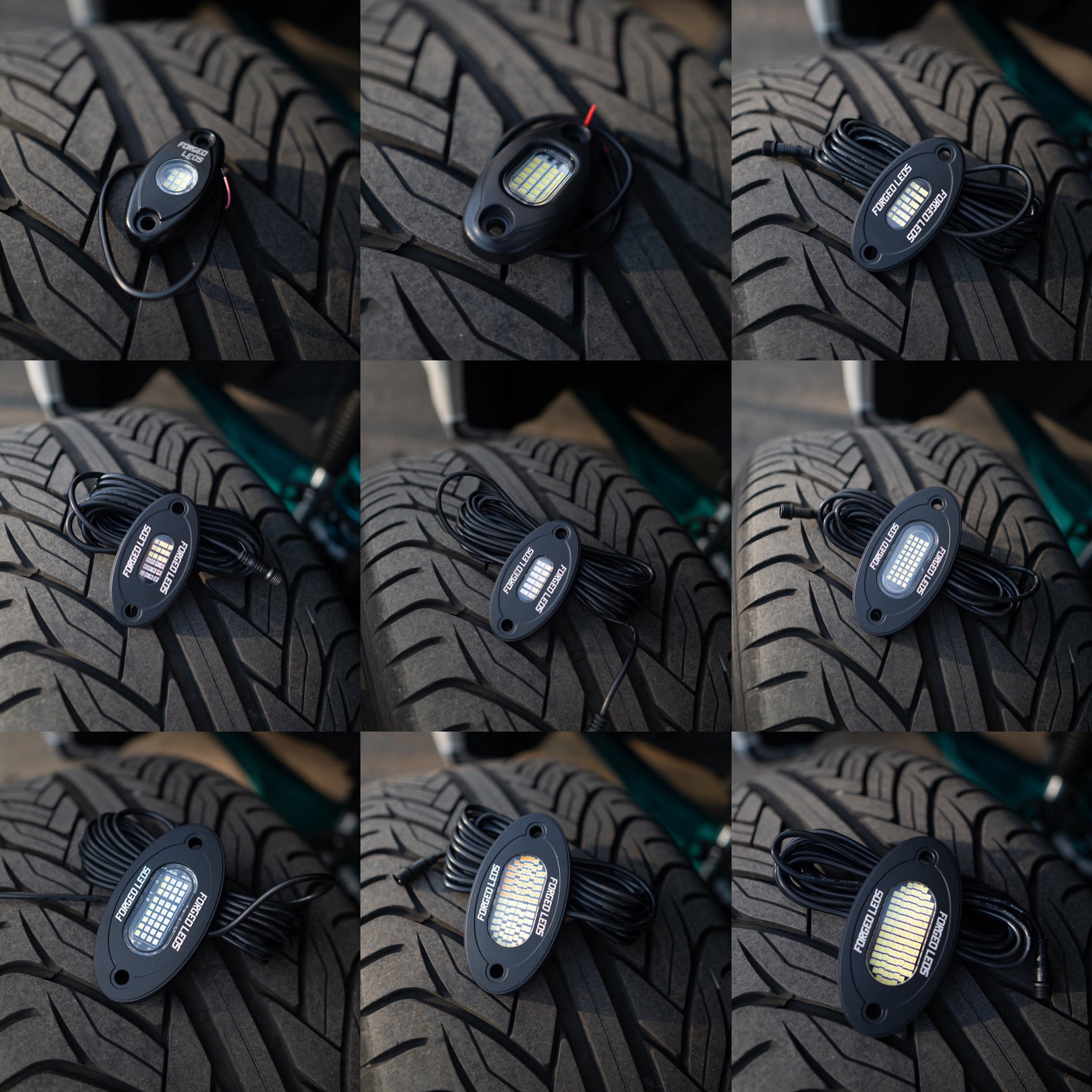 Magnetic Rock Light Mount - 24 / 36 / 96 / 108 – Forged LEDs