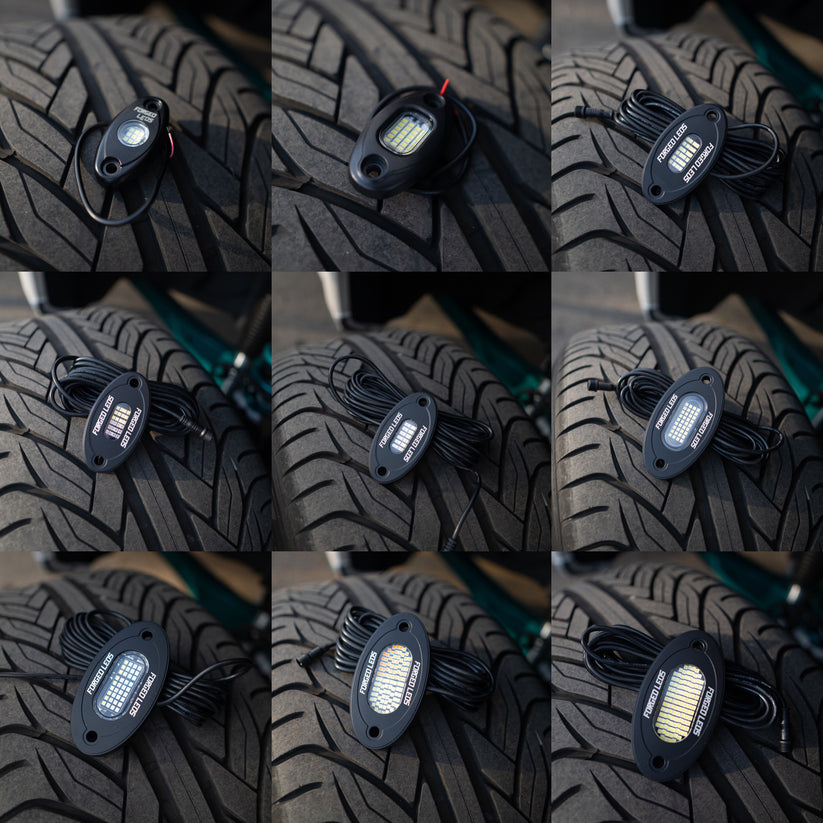 Magnetic Rock Light Mount - 9 / 24 / 36 / 96 / 108 – Forged LEDs