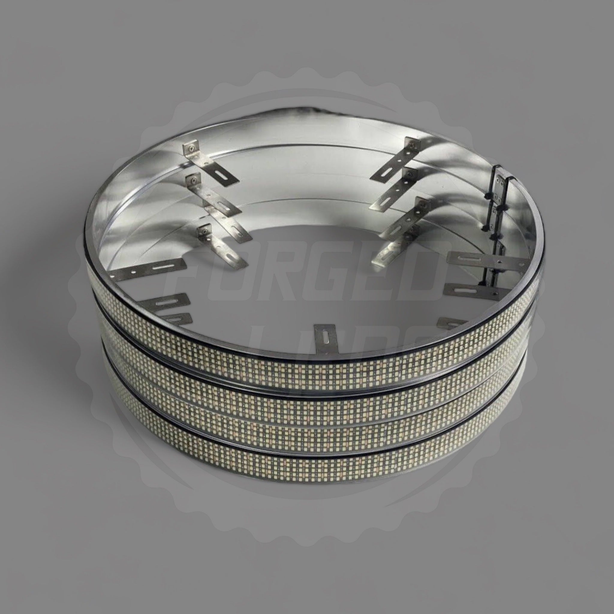 5 Row Pure White Wheel Lights – Forged LEDs