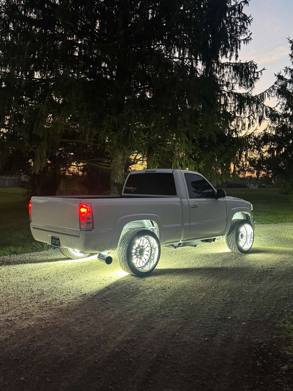 10 Row Pure White Wheel Lights – Forged LEDs