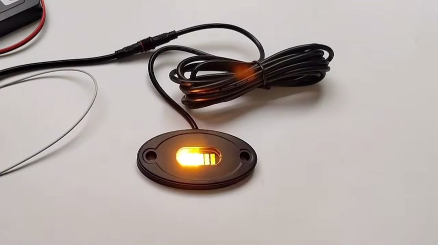 **Pair of 2** 24 Chip LED Switchback / work / strobe Rock Lights - Plu ...